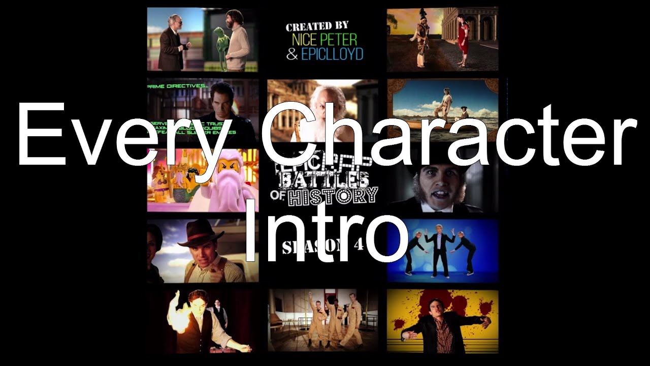 Every Character Intro (Season 4) - YouTube