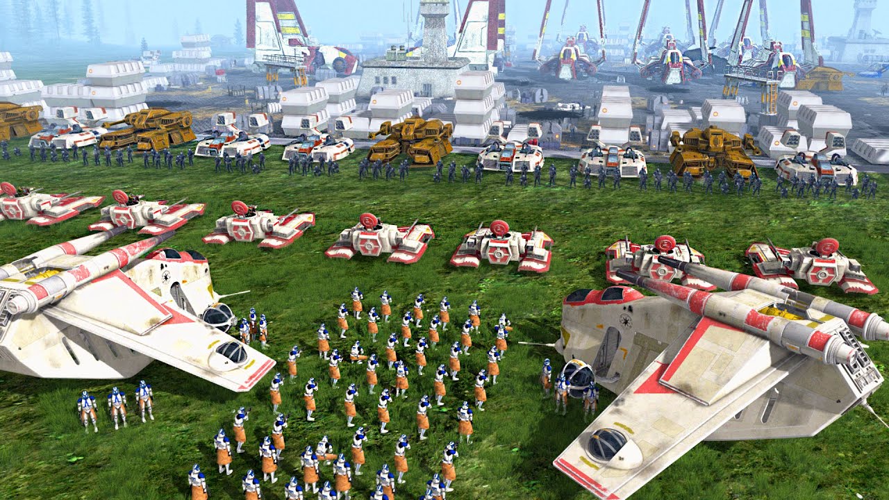 Can Clones Re-Capture REPUBLIC FORTRESS?! - Gates of Hell: Star Wars ...