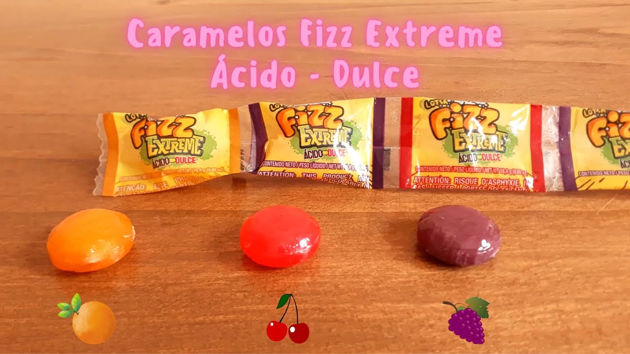 Caramelos Fizz Extreme ¡Acido - dulce! - YouTube