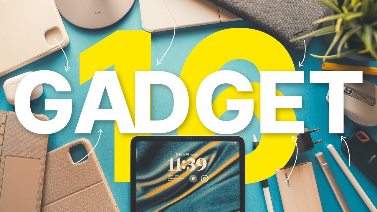 16 INDISPENSABILI Gadget Tech per IPAD! Tech Solutions ep. 3 - YouTube