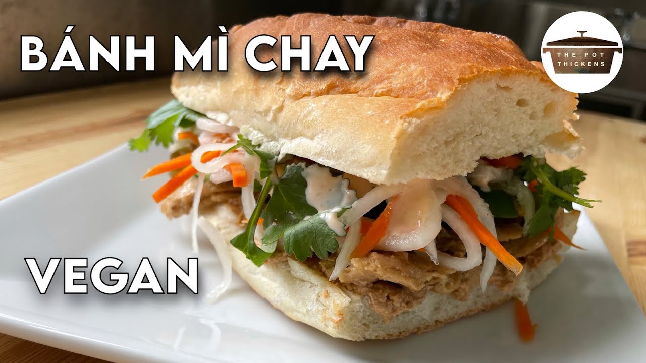Vegan Banh Mi Sandwich | How to make a Vietnamese Bánh Mì Chay. - YouTube
