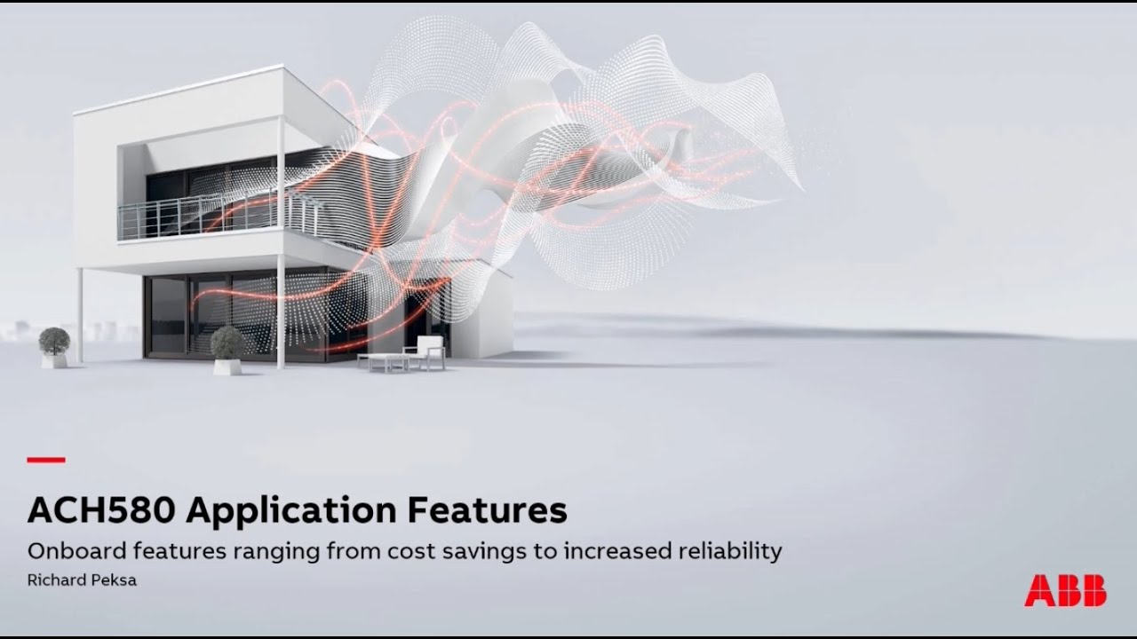 ACH580 Application Features - YouTube