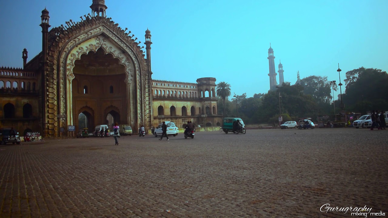 Time lapse || Lucknow 2018 || gurugraphy mixing media - YouTube