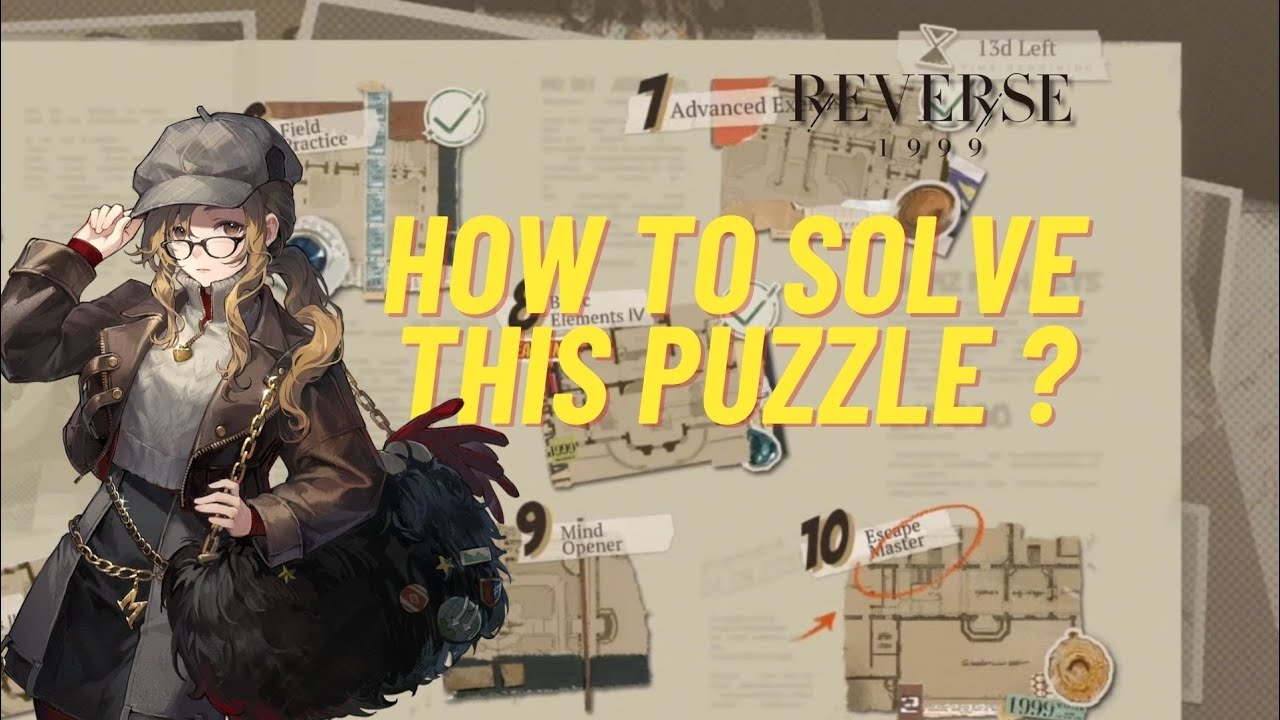 HOW TO SOLVE 1.1 EVENT PUZZLE | REVERSE: 1999 - YouTube