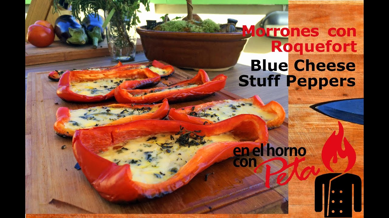 Morrones rellenos a la Parrilla - Locotes rellenos - YouTube