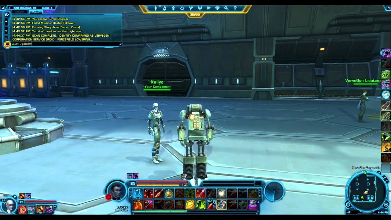 SWTOR: Imperial Agent droid disguise - YouTube