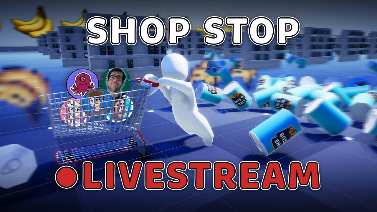 Updating Shop Stop (Collab Project) | GameDev Livestream! - YouTube