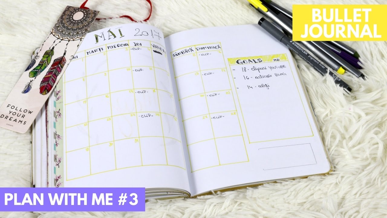 Agenda mea #4 - Bullet Journal | Anitanna - YouTube