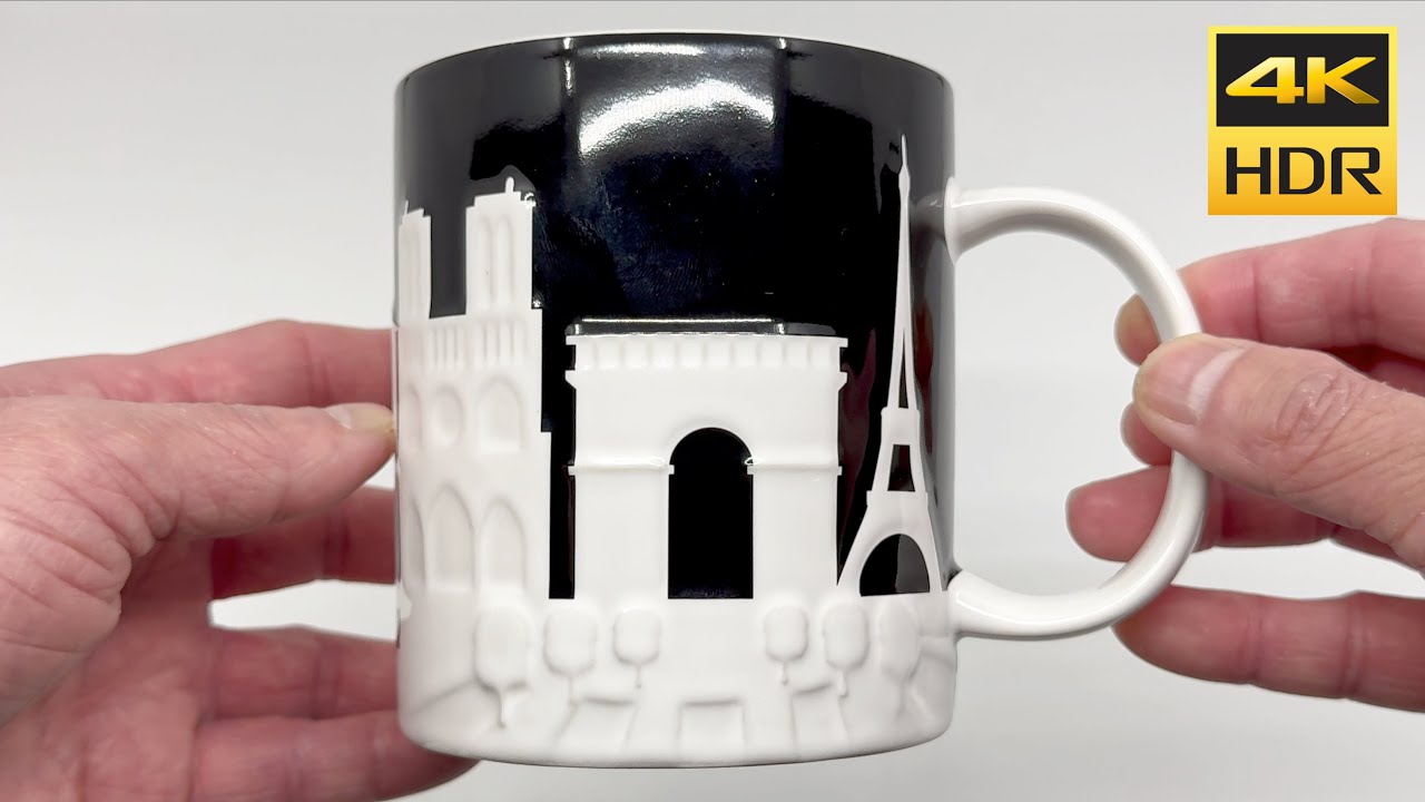 Starbucks Paris Relief City Mug 16 fl. oz / 473 mL - YouTube