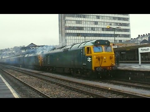 Class 50 railtour - 50031 and 50049 - The Cornubian - Plymouth 21.12.02 ...