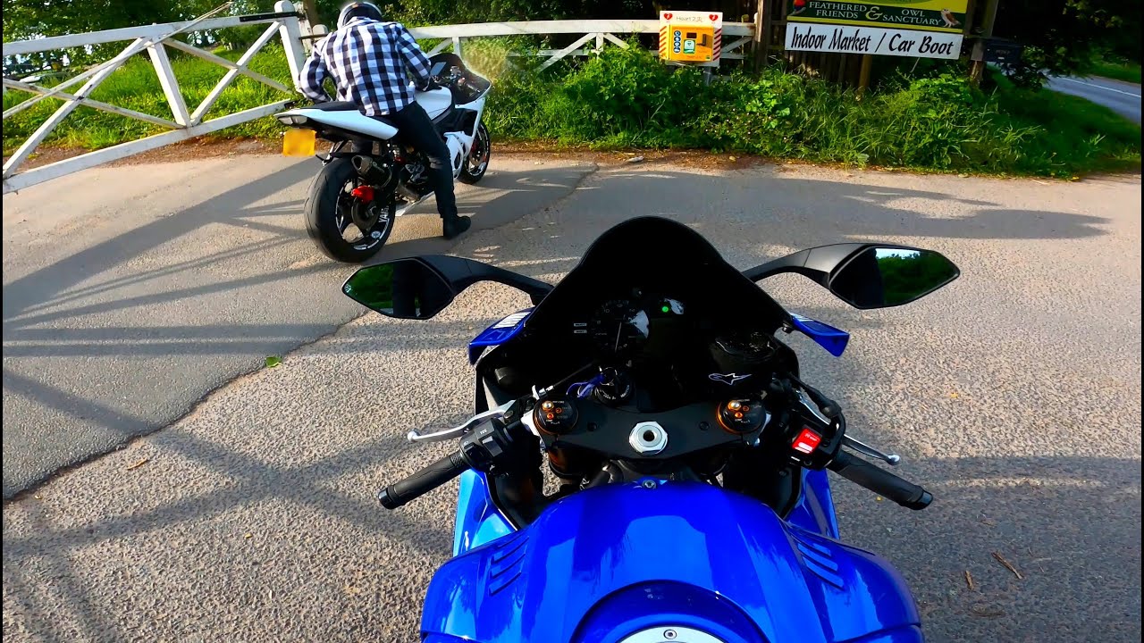 Two Yamaha R6’s Evening Ride | 2017 R6 and 2004 R6 #yamaha #r6 # ...