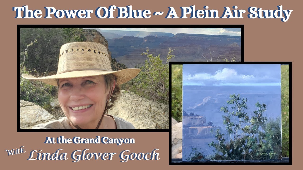 The Power Of Blue - A Plein Air Study - YouTube