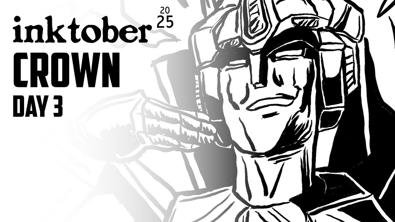 inktober Day 3 Crown - YouTube