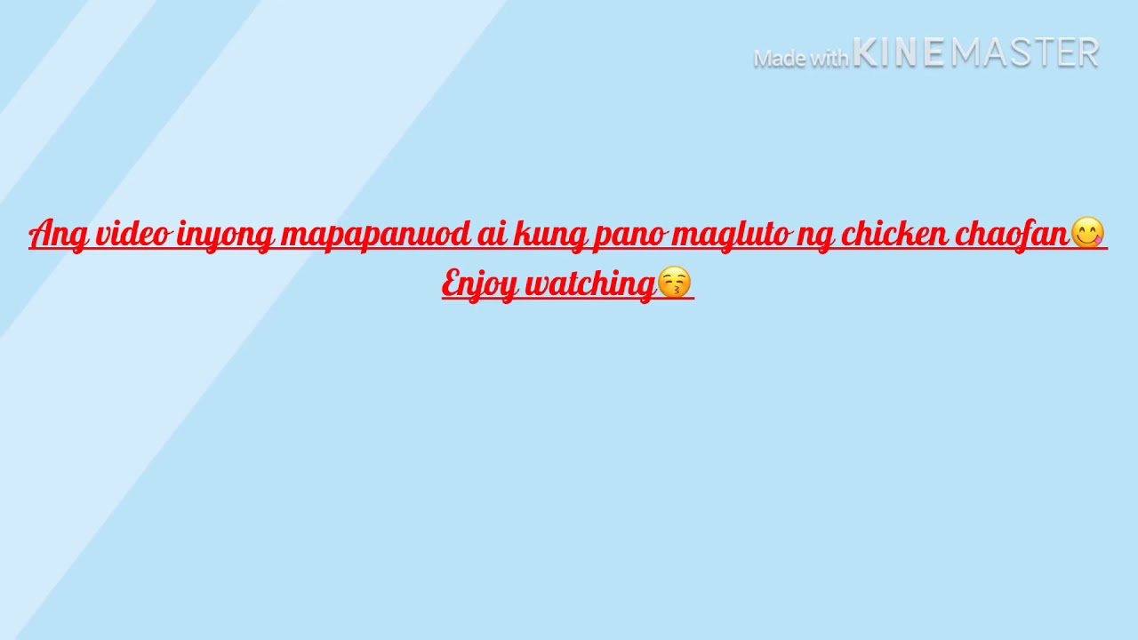 Chicken Chao-fan simple recipe - YouTube