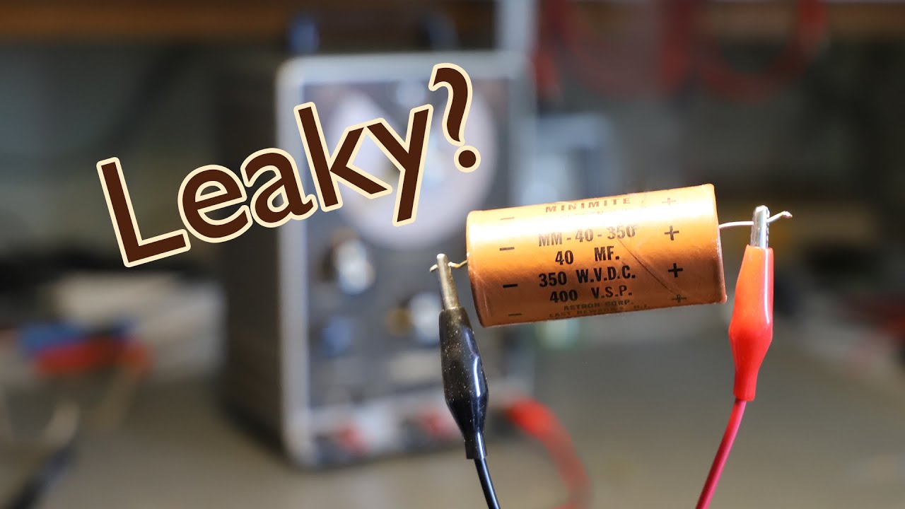 What is capacitor leakage? - YouTube
