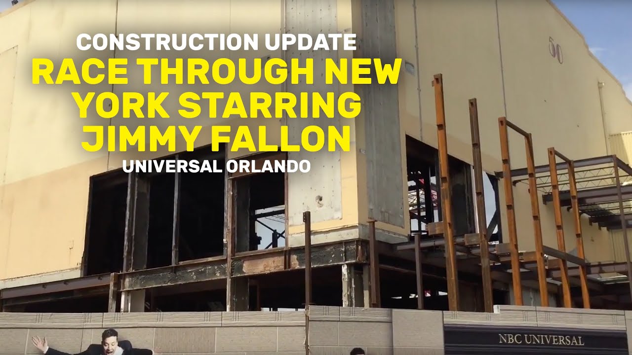 Construction Update: Race Through New York Starring Jimmy Fallon at ...
