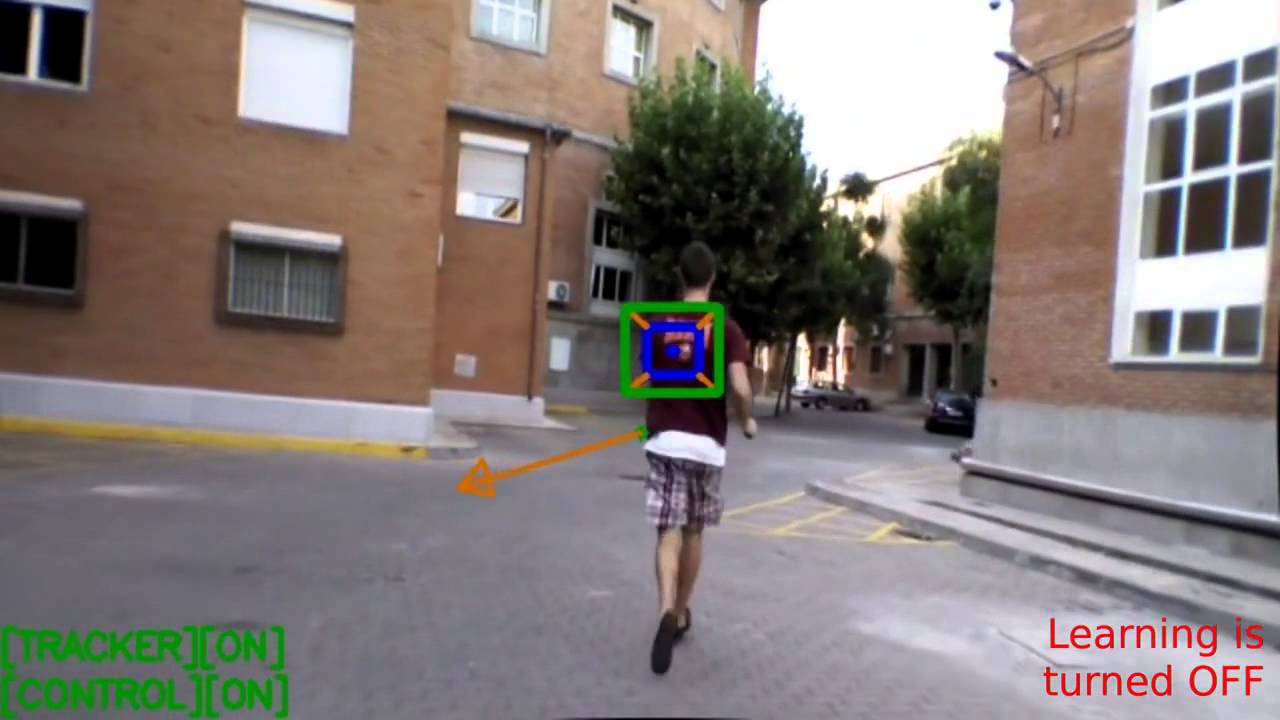 Image Based Object Tracking and Following for Quadrotor Vehicles Person ...
