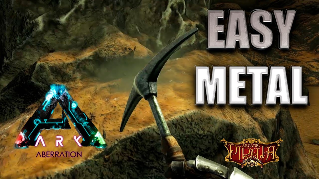 Ark Aberration: Onde achar Metal (Where to find Metal) - YouTube