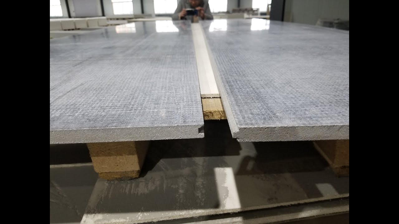 Detail Production Process of MgO board Magnesium oxide Board Production ...