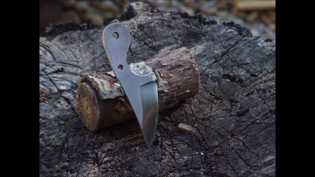 Making of a neck knife - YouTube