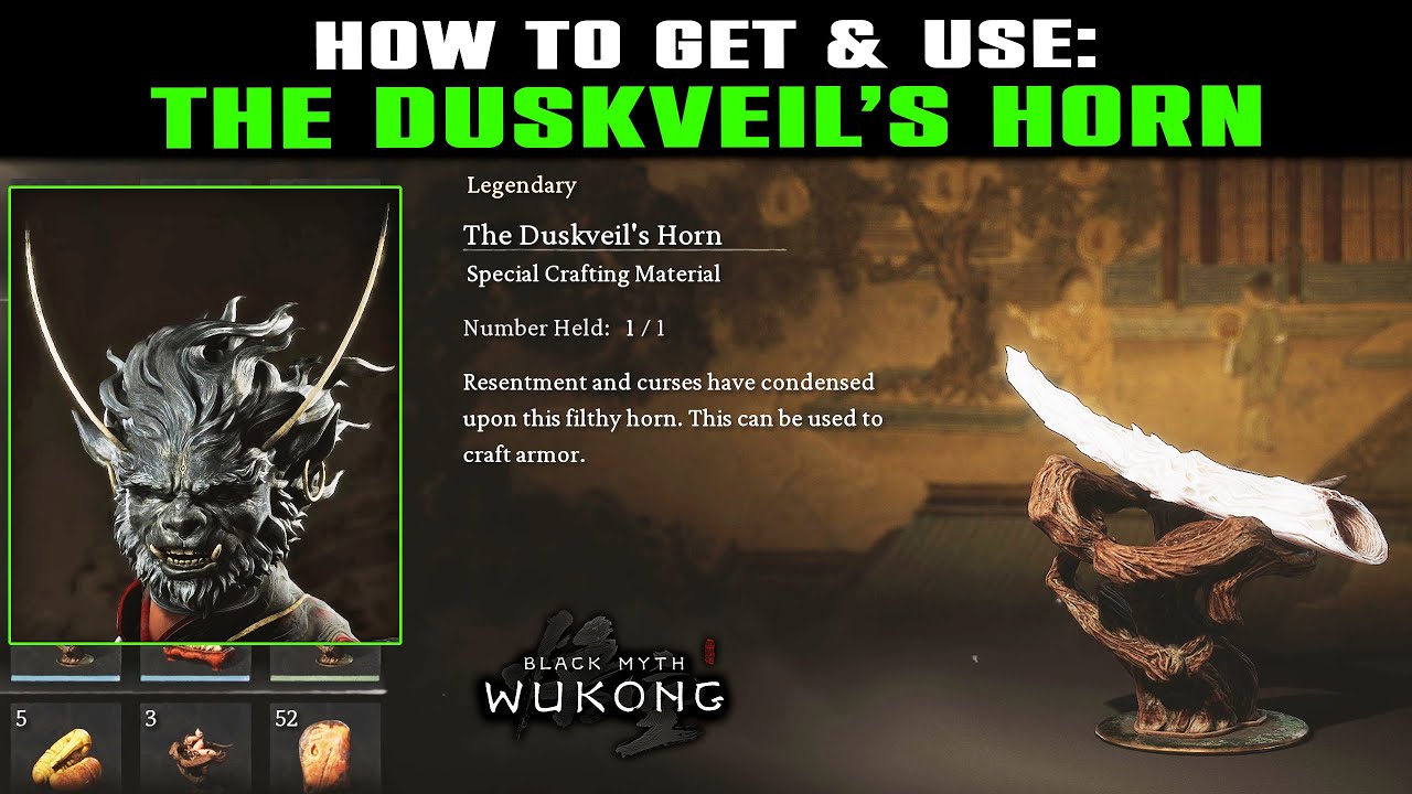 How to Get The DUSKVEIL'S Horn Item | How to Use The DUSKVEIL'S Horn ...