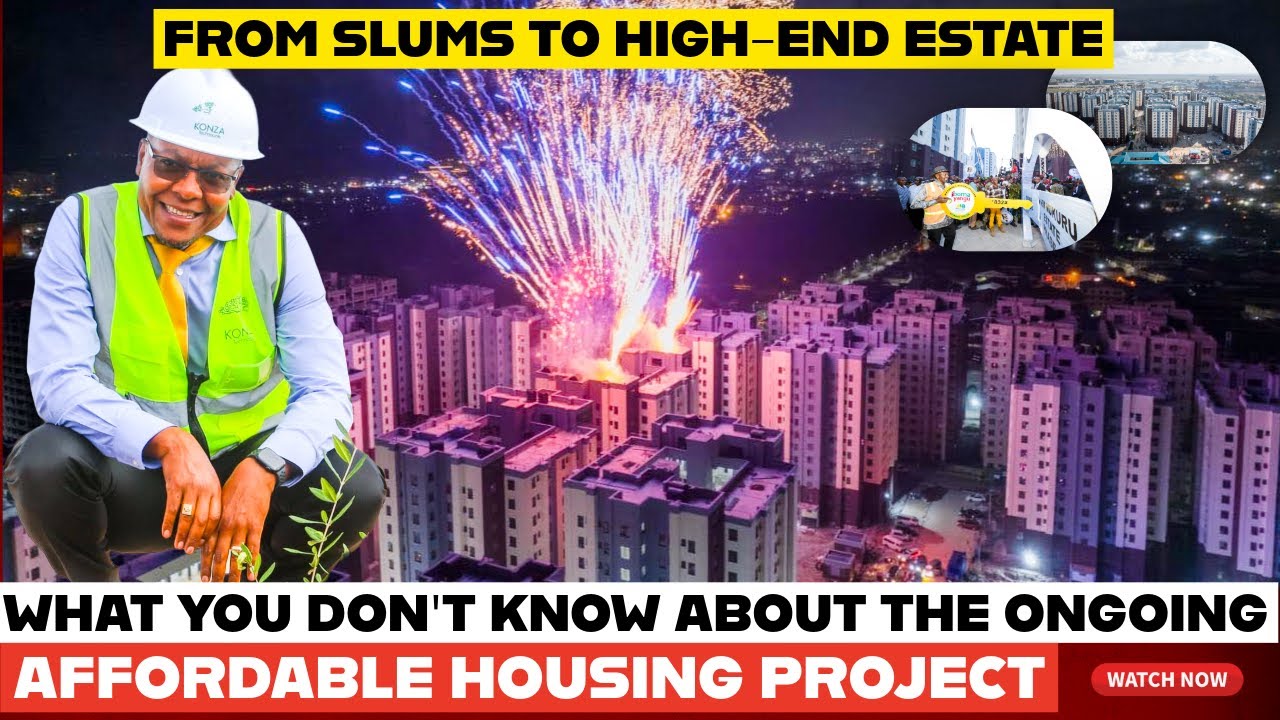 Inside Mukuru Affordable Housing | Gabriel Muthama Explains Jobs, Slum ...
