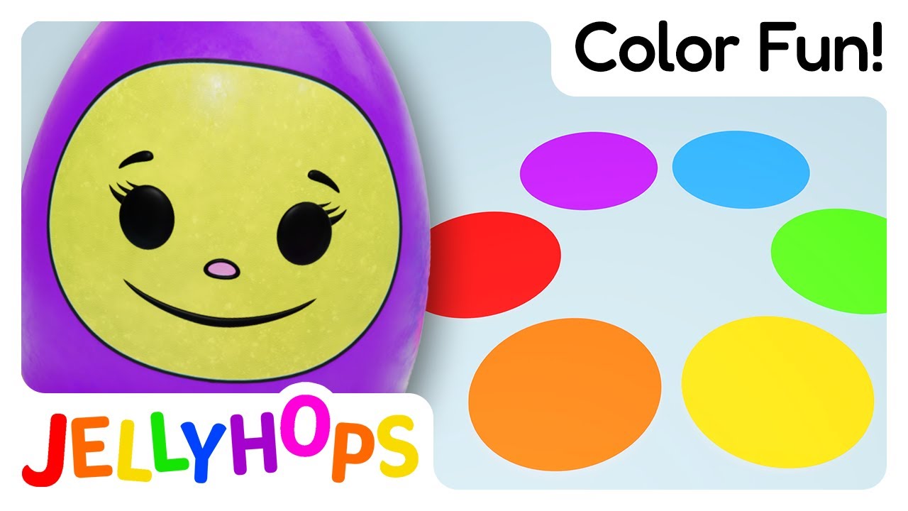 Learn Colors for Kids! 🌈 Fun Color Jump Game for Toddlers and ...