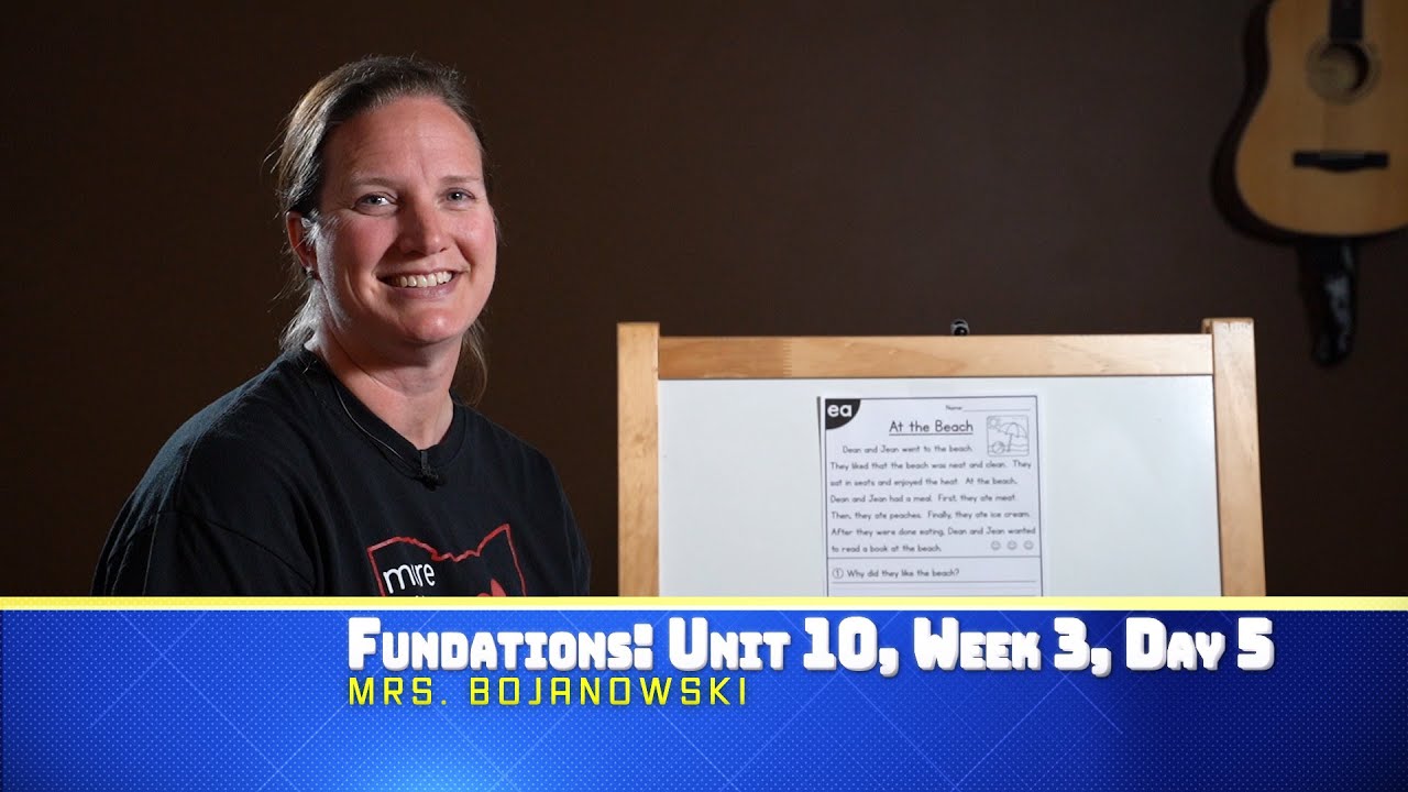 Fundations Unit 10 Week 3 Day 5 - YouTube