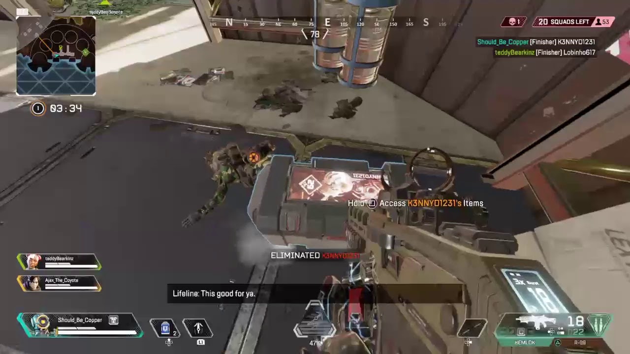 Apex:Legends w/Ajax and Teddy - YouTube