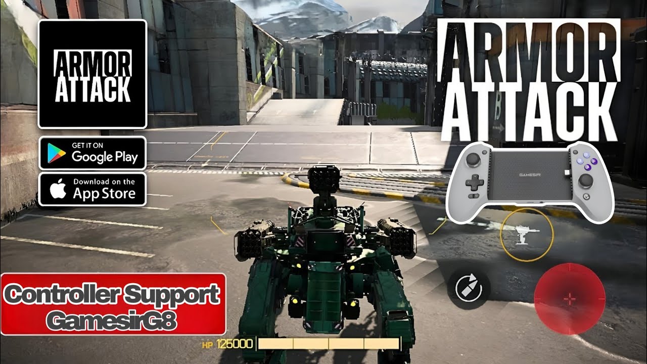 Armor Attack Mobile Controller Support Gameplay #GamesirG8 # ...