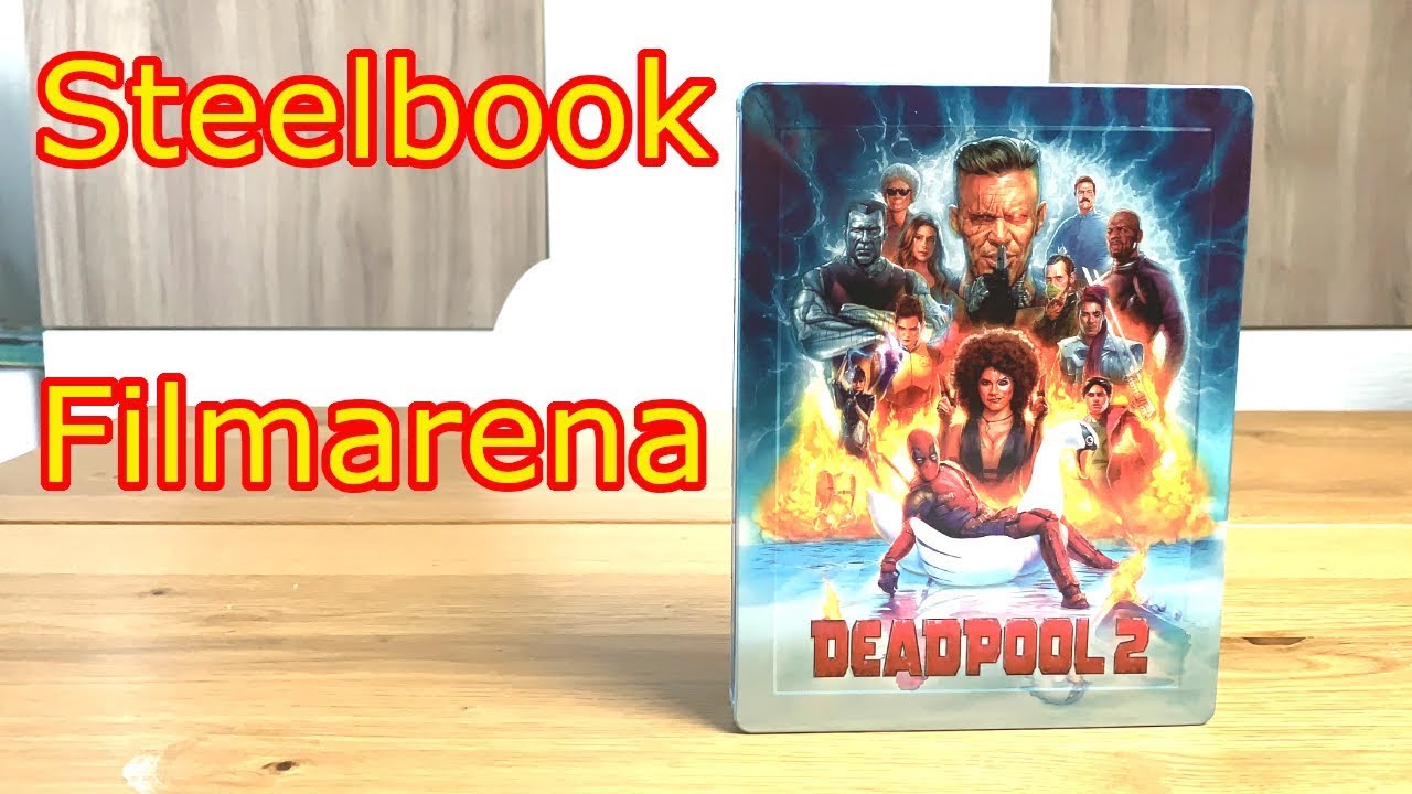 Deadpool 2 steelbook filmarena - YouTube