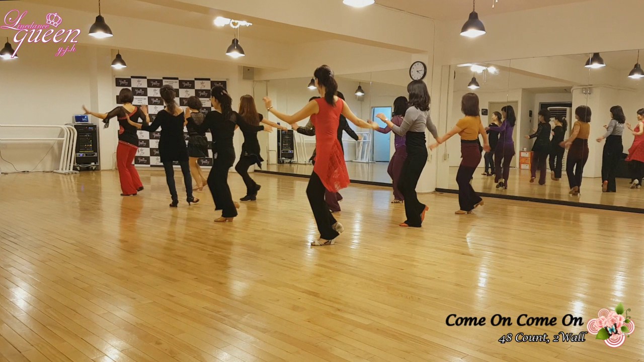 Come On Come On Line Dance - YouTube