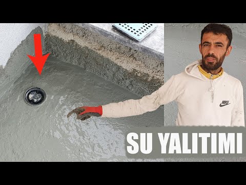 Su Yalıtımı NASIL Yapılır !! Banyo tuvalet balkon mutfak ! SUAT USTA