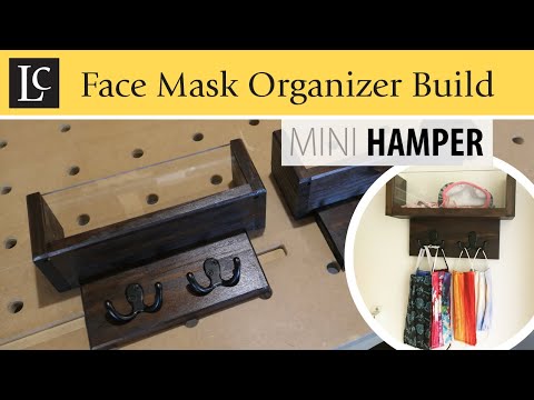 Modern Face Mask Organizer - Quick Selling Project - Wall Mount Storage ...