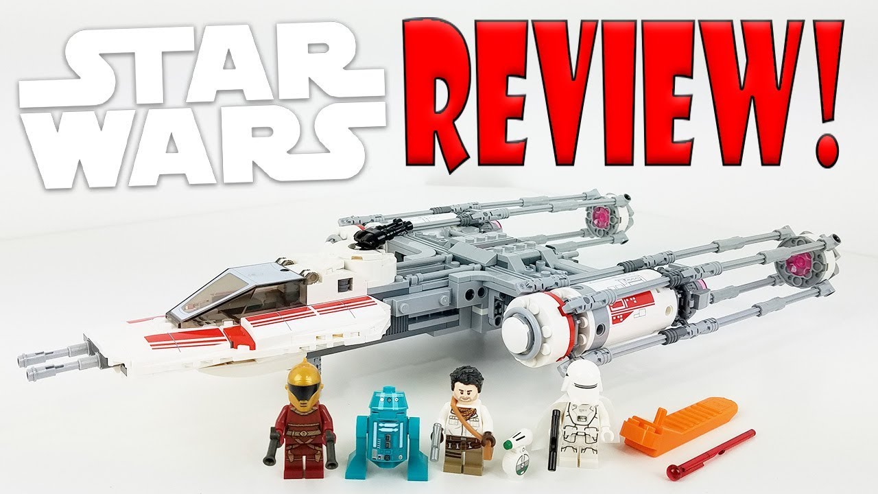 LEGO Star Wars Review: 75249 Resistance Y-Wing Starfighter (2019 Set ...