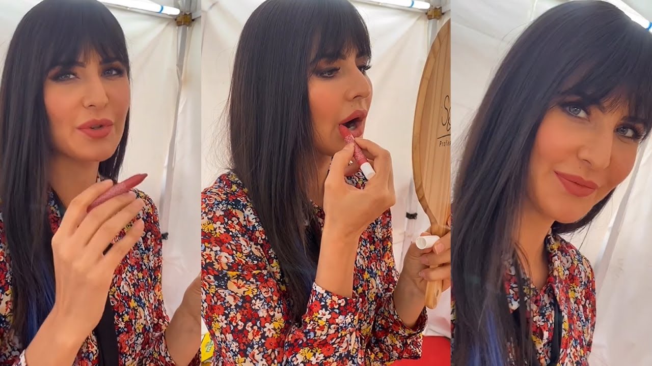 Katrina Kaif Give Tips for Lipliner in her New Phone Bhoot Look - YouTube
