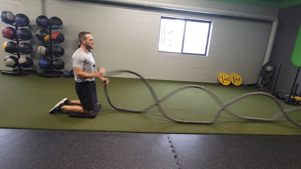 Unity Fitness - Battle Rope TK Alt Waves - YouTube