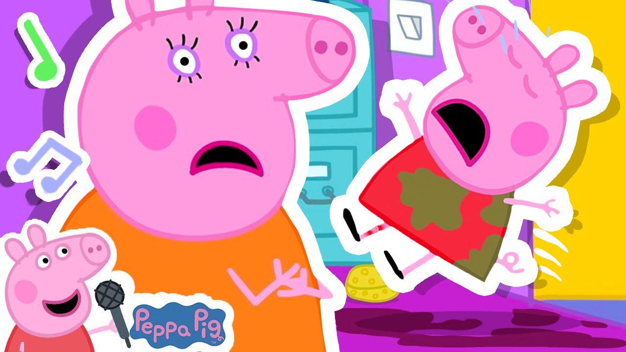 Canção Boo Boo | Rock A Bye Baby | Peppa Pig Música Para Crianças e ...