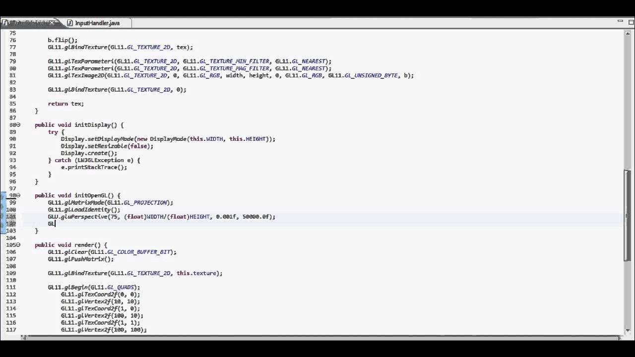 LWJGL Tutorial 8 - Starting 3D - YouTube