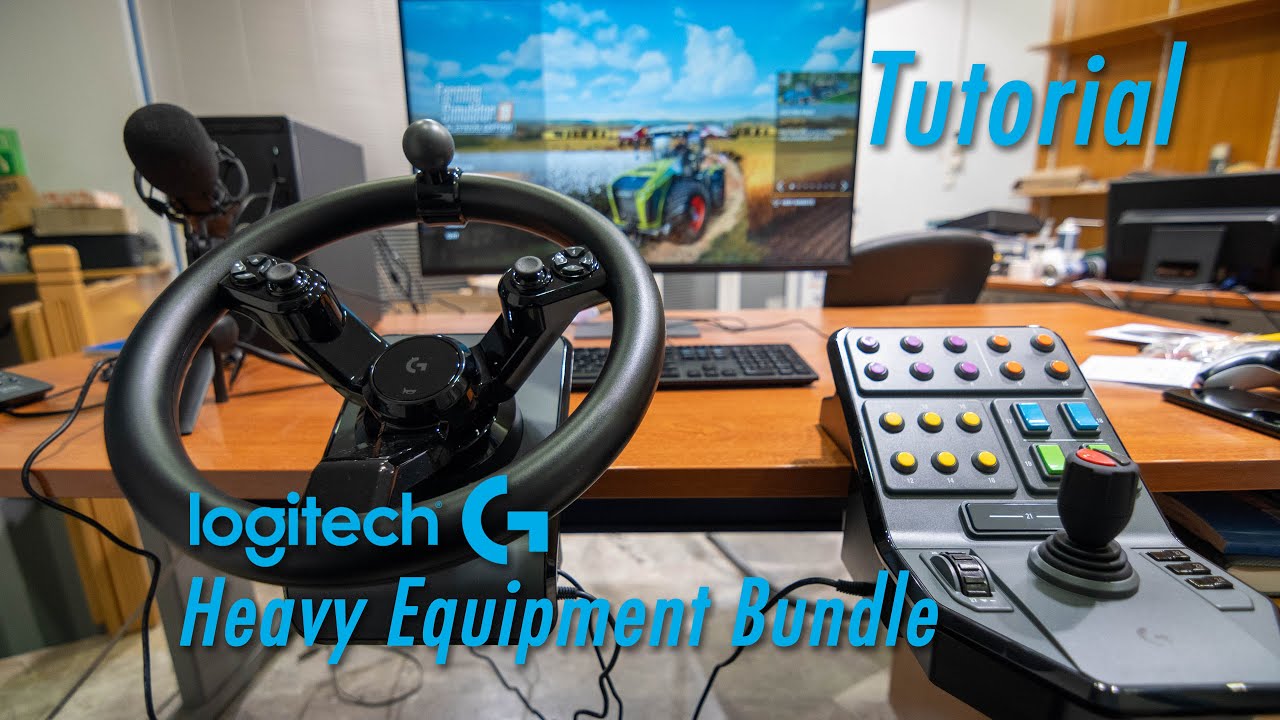 Tutorial Logitech Heavy equipment bundle | Greek - YouTube