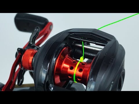 Balıkçılık Düğüm / Bir Baitcaster Reel Biriktirme