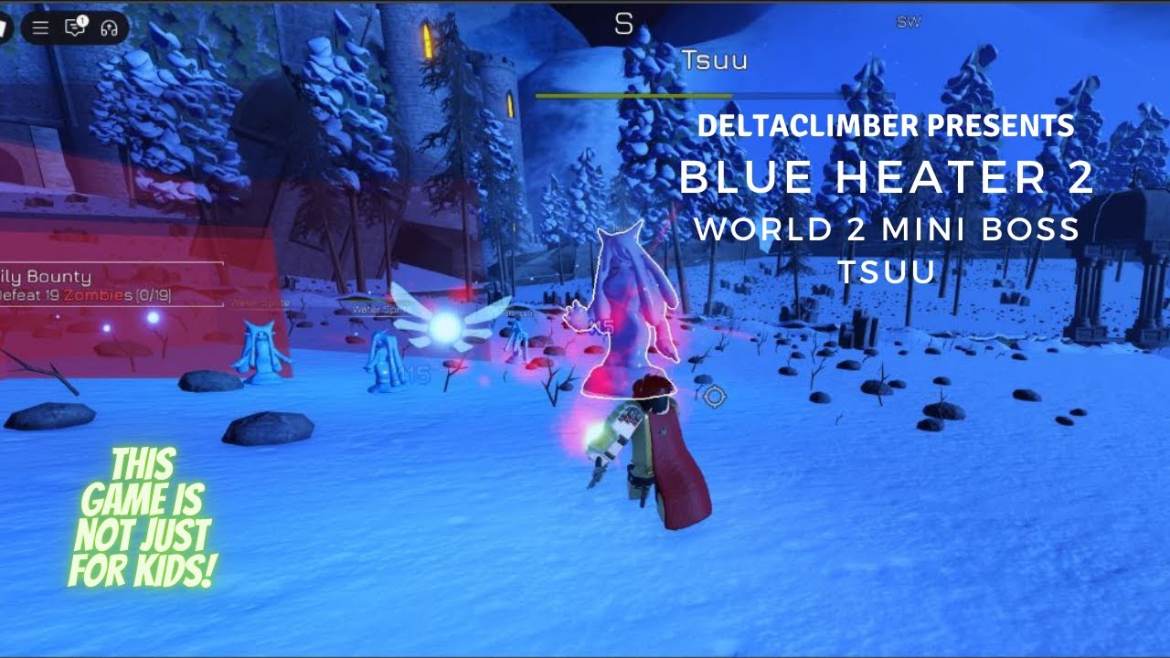 Blue Heater 2 - World 2 mini boss Tsuu location - YouTube