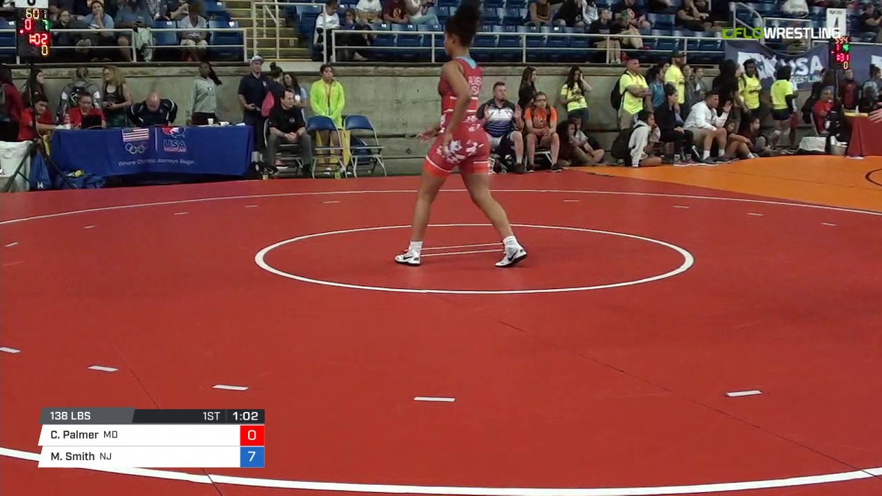 Junior WM 138 Consi of 8 #1 - Clarise Palmer (MD) vs. Marlee Smith (NJ ...
