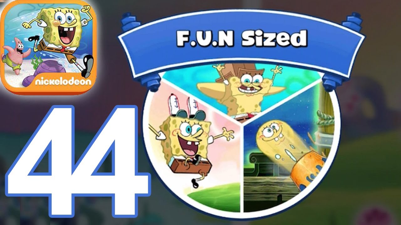 SpongeBob Patty Pursuit - NEW FUN Sized Short Levels - Walkthrough ...