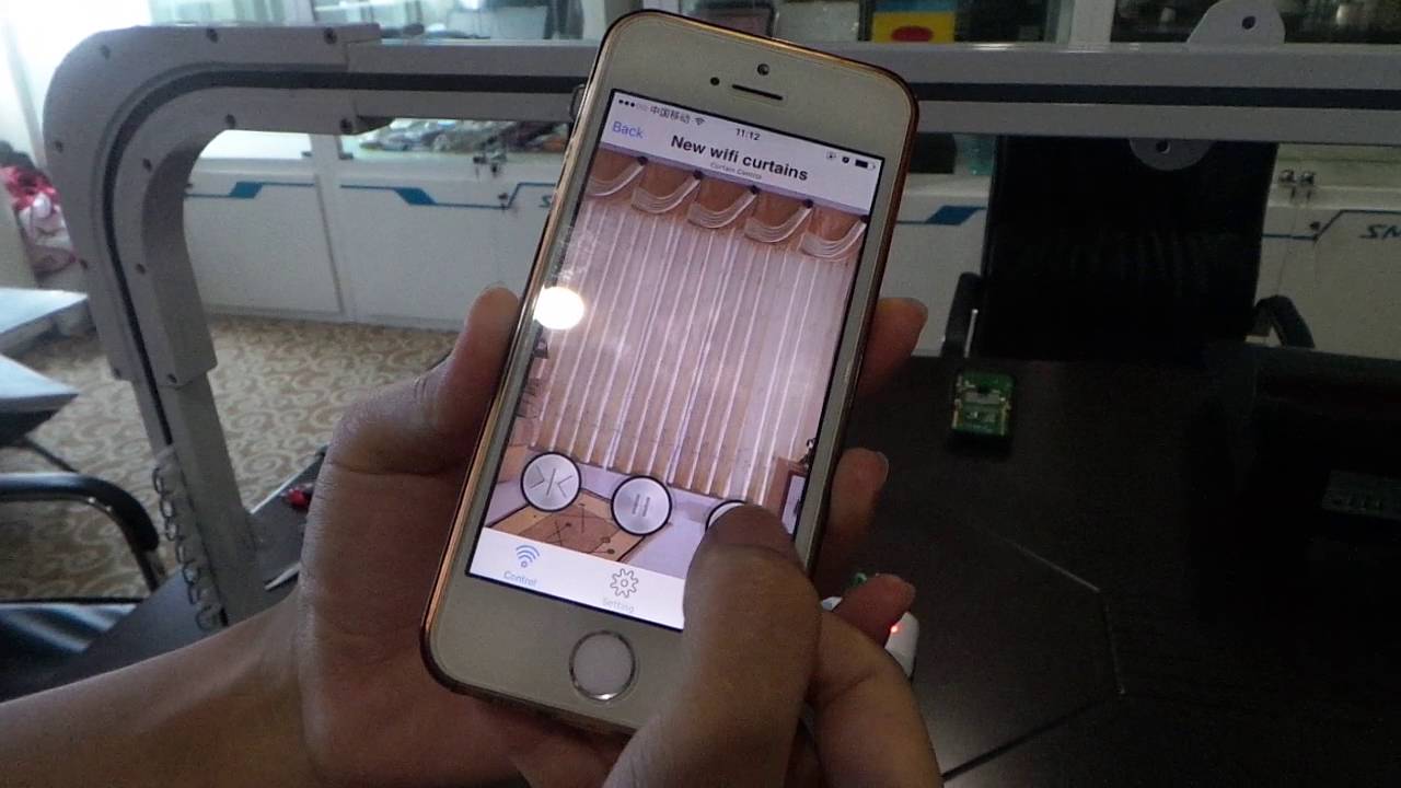 New thing for everyone, Wifi curtain controller, smart curtains - YouTube