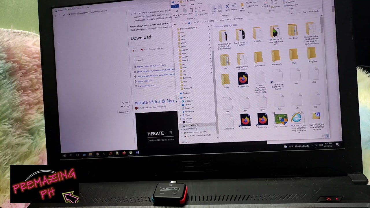switch payload, Tegrarcm gui - YouTube