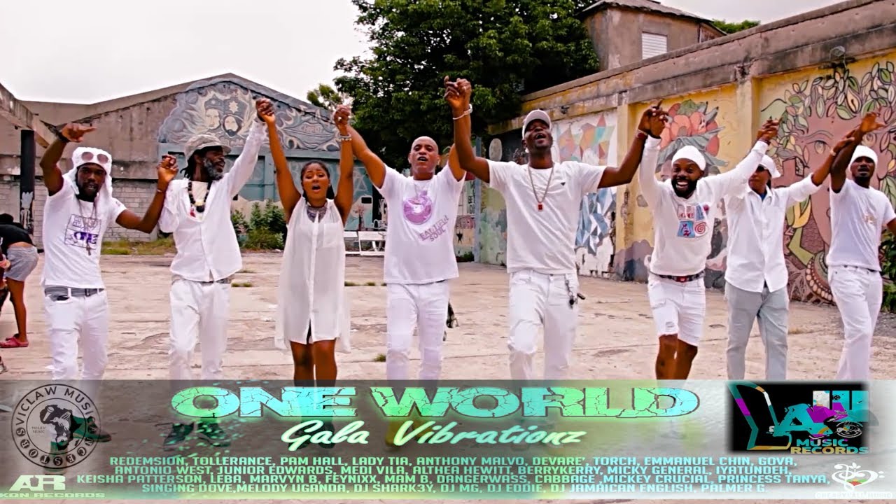 ONE WORLD (OFFICIAL VIDEO) - REDEMSION, TOLLERANCE, PAM HALL, LADY TIA ...