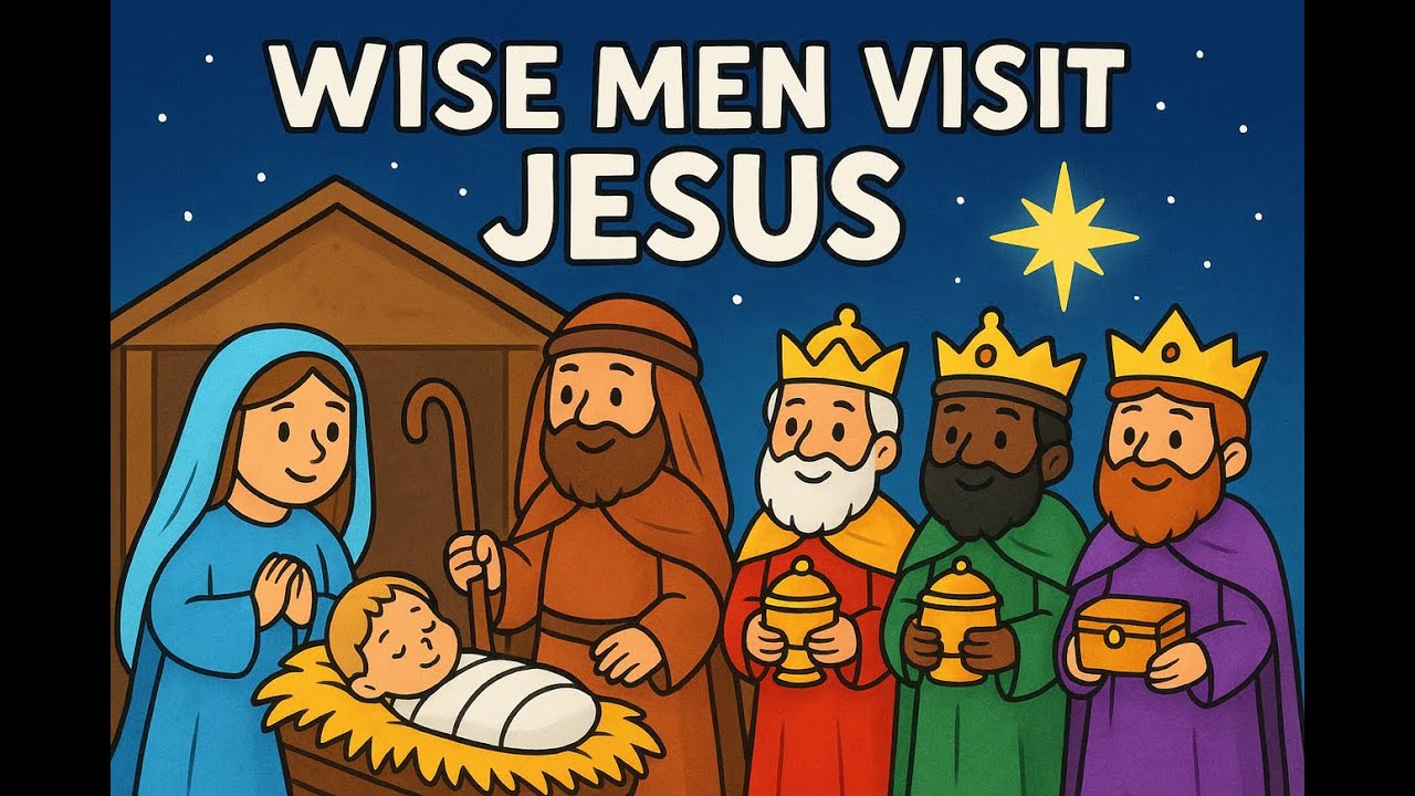 Bible Stories Wise Men Visit Jesus - YouTube