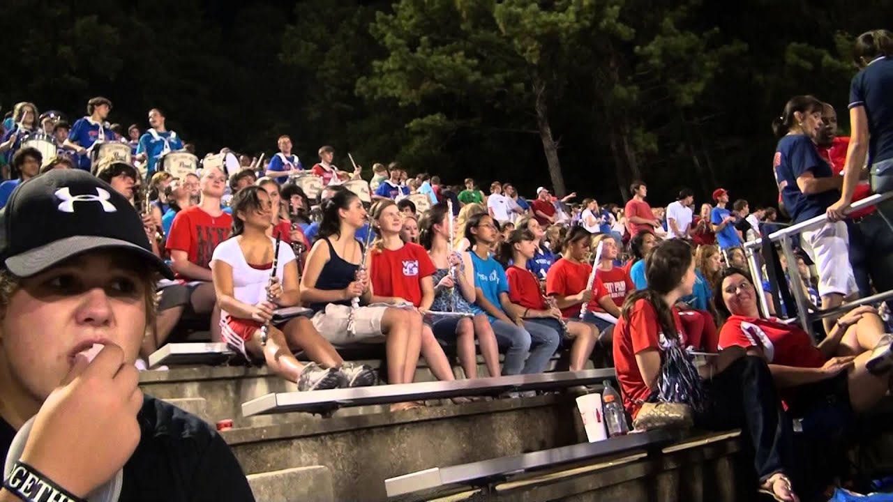 20110819221608 2011 08 19 VHHS Football Jamboree Playing in the stands ...