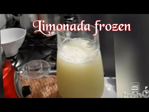 LIMONADA FROZEN DELICIOSA Y FÁCIL DE PREPARAR - YouTube
